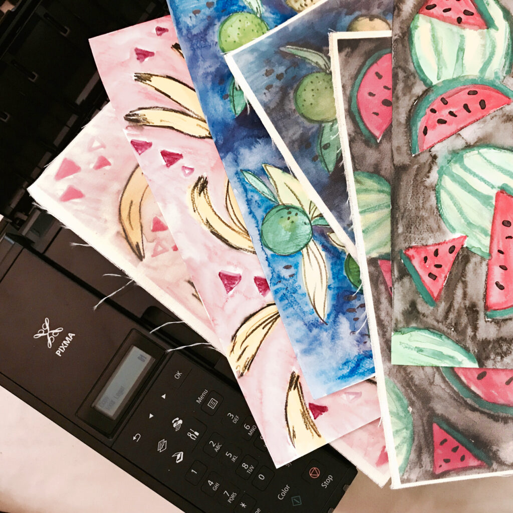 Canvas Crafts with the Canon PIXMA G4000 - Life After Breakfast